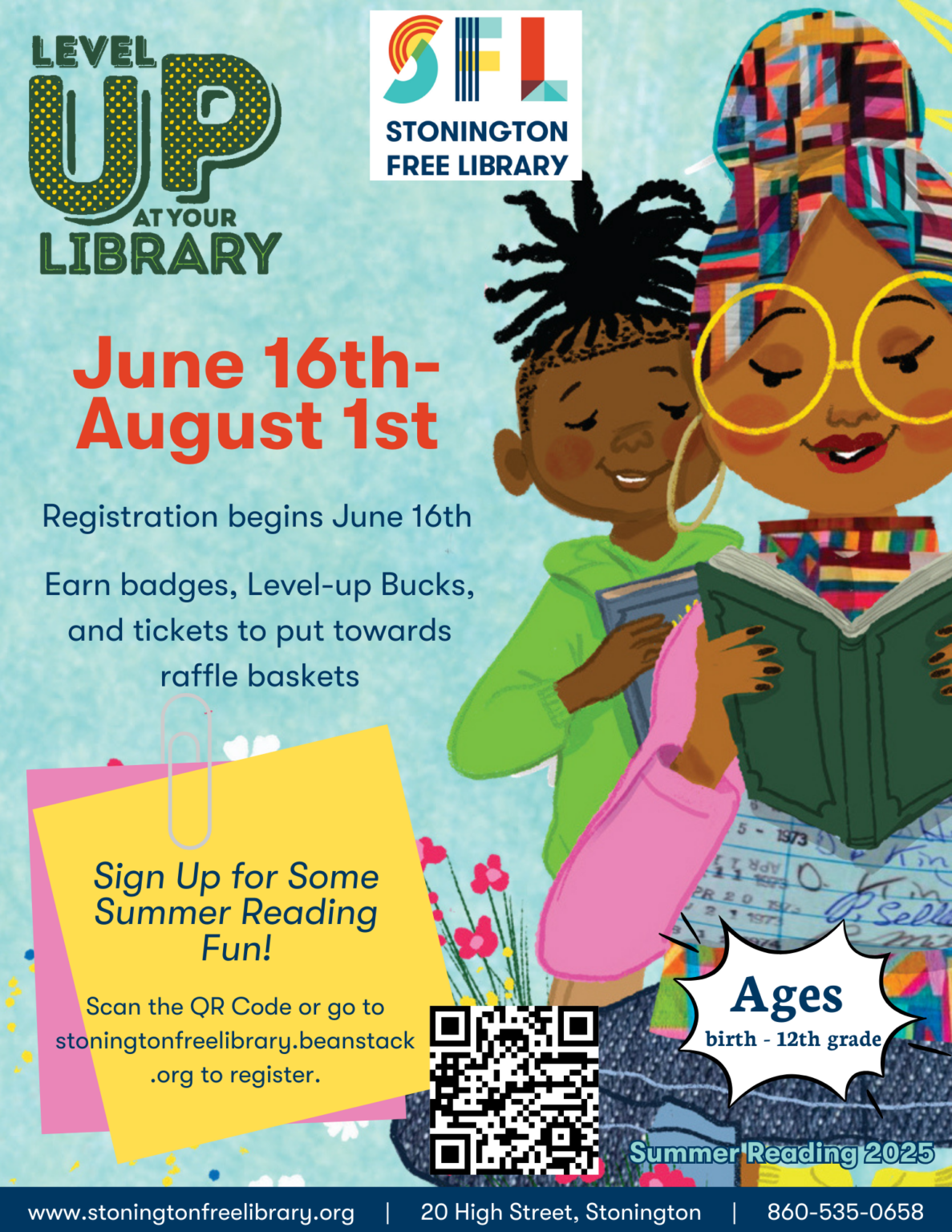 Summer Reading 2025 – Level Up At Your Library